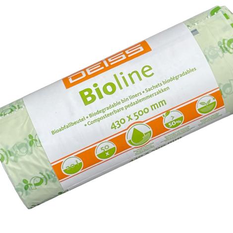 Bioline, Komposterbare affaldsposer, 20 liter | 50 stk./rulle