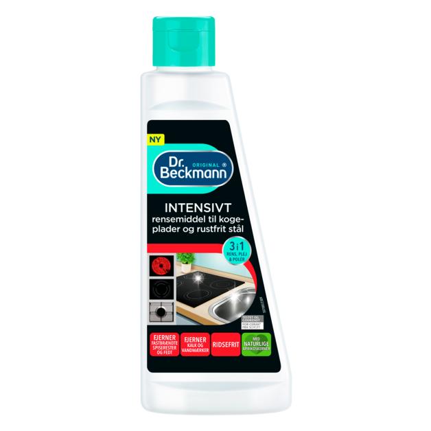 Dr. Beckmann, Rensemiddel, Kogeplader og rustfrit stål