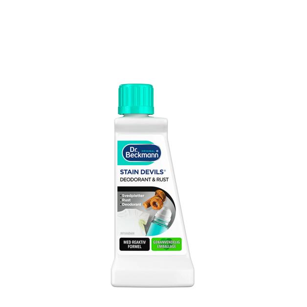 Dr. Beckmann, Pletfjerner, Deodorant og Rust, 50 ml